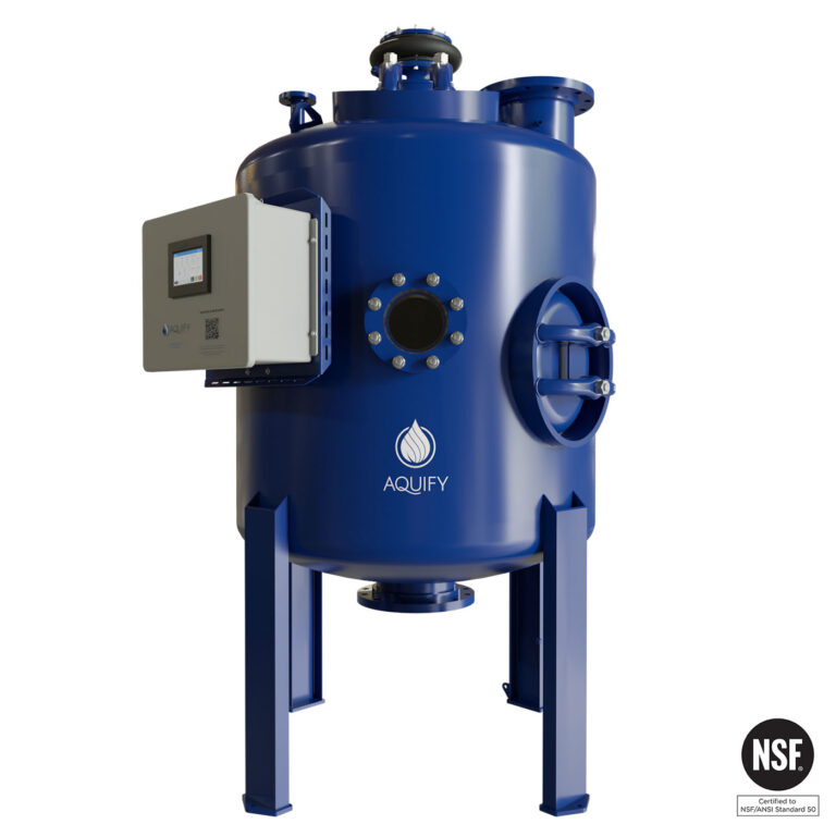 Aquify Regenerative Media Filter - Stainless Steel | Aquify Systems